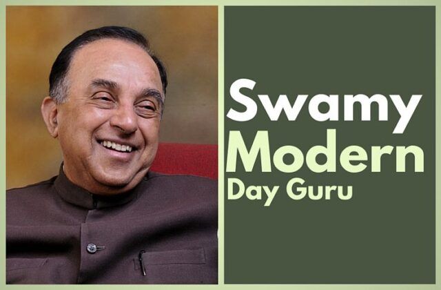 Dr. Subramanian Swamy - Our Modern Day Guru! - PGurus