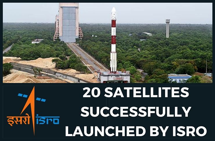 20 satellites successfully launched by ISRO - PGurus