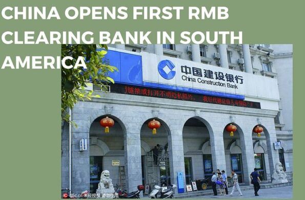 China opens first RMB clearing bank in South America - PGurus
