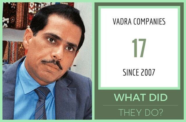 The curious case of Vadra companies - PGurus