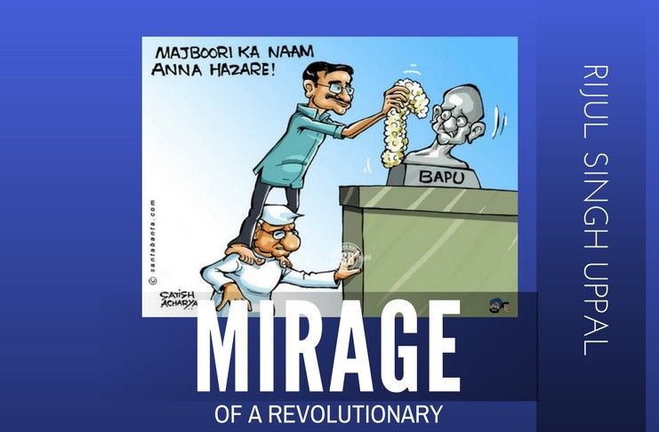Arvind Kejriwal And Anna Hazare Cartoon