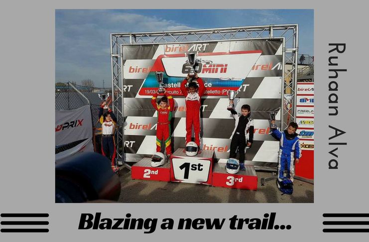 Blazing a trail...Ruhaan Alva, future racing star for India - PGurus