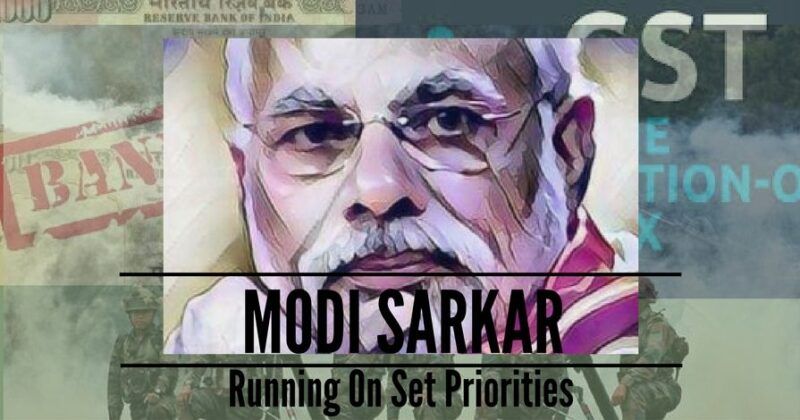 Modi Sarkar Running On Set Priorities - PGurus
