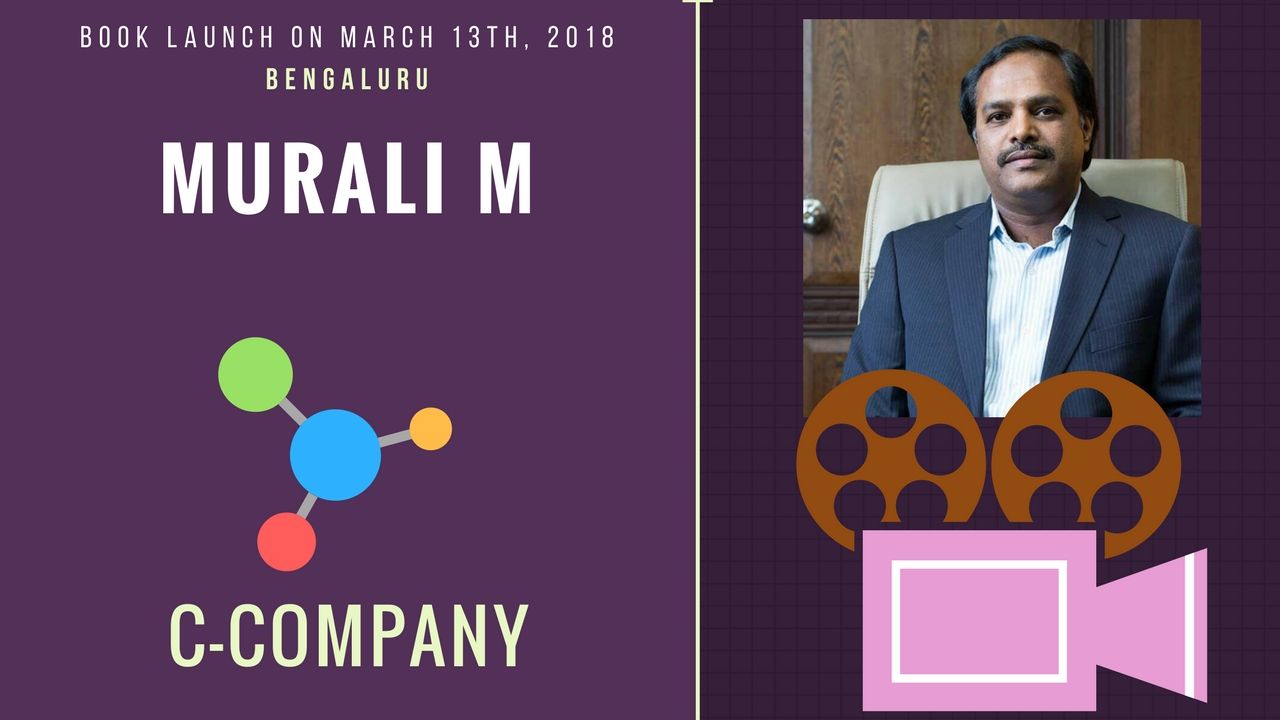 Murali M Speech at C-Company Book Launch in Bengaluru - PGurus