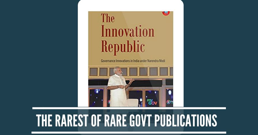 It is the rarest of rare Government publications - PGurus