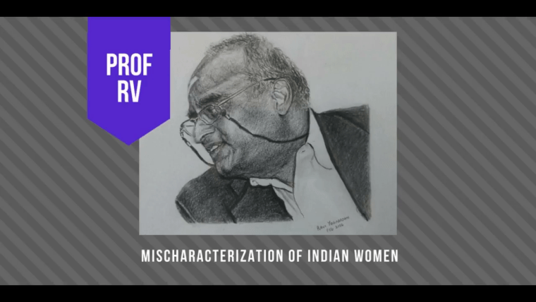 Hangout with Prof RV on mischaracterization of women in India - PGurus