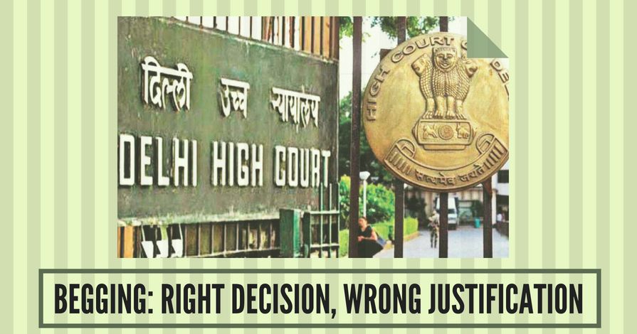 Begging: Right decision, wrong justification - PGurus