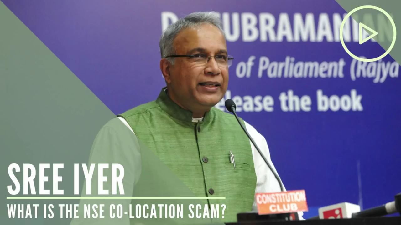 Sree Iyer Explains the NSE Co location scam - PGurus
