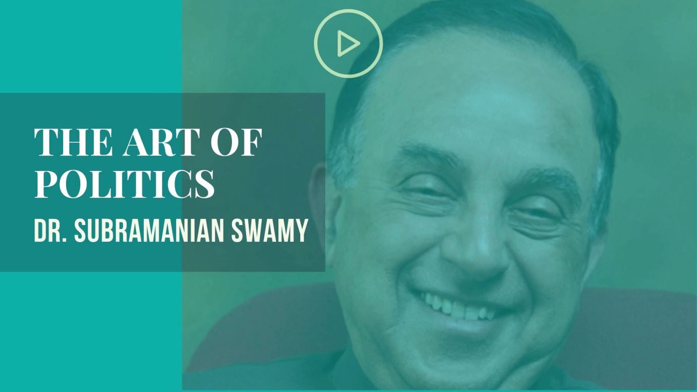 In conversation with Dr. Swamy on The Art of Politics - Part 1 - PGurus
