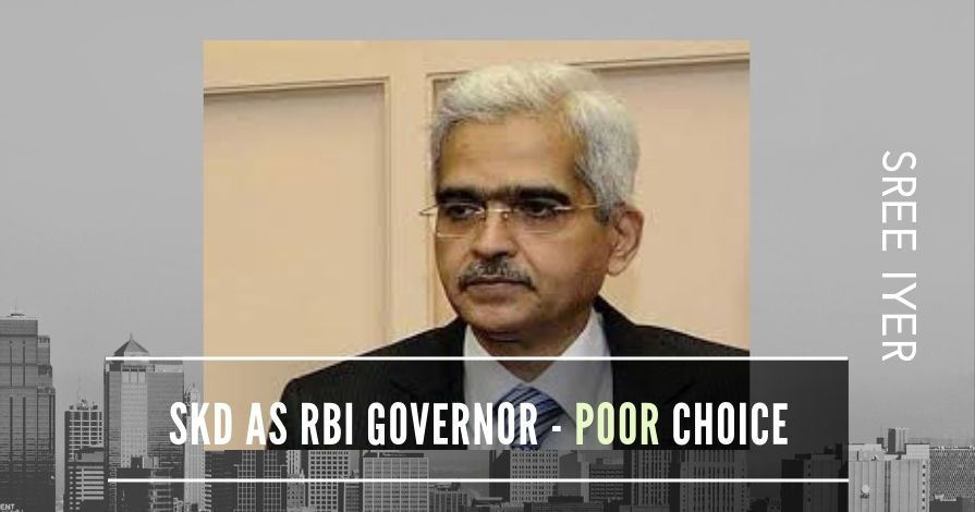 Controversial tainted officer Shaktikanta Das appointed as RBI Governor ...