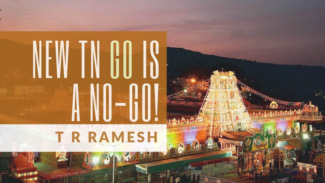 T R Ramesh, President Temple Worshipers Society on the new ...