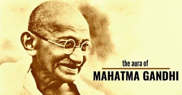 The Aura of Mahatma Gandhi - PGurus