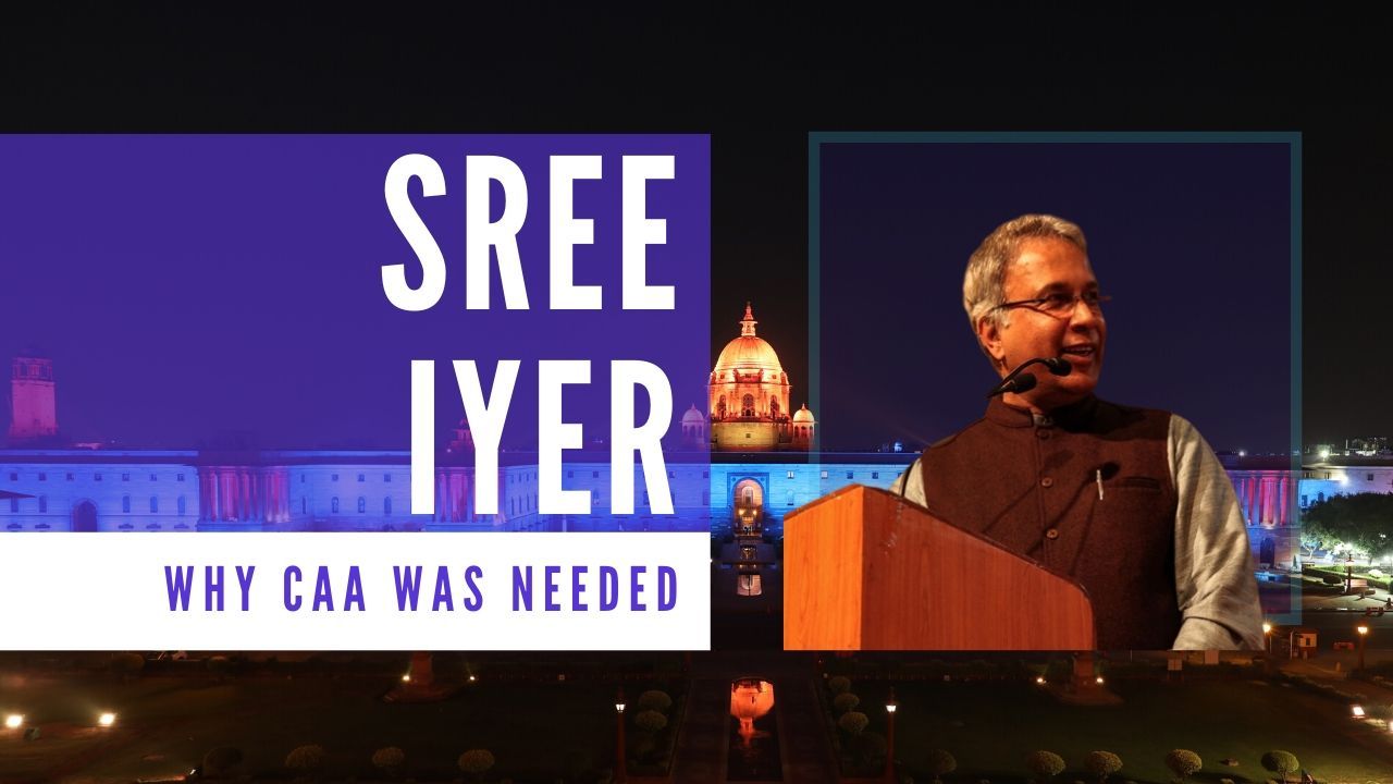 Sree Iyer at the FIIDS Fundraiser and why CAA was needed - PGurus