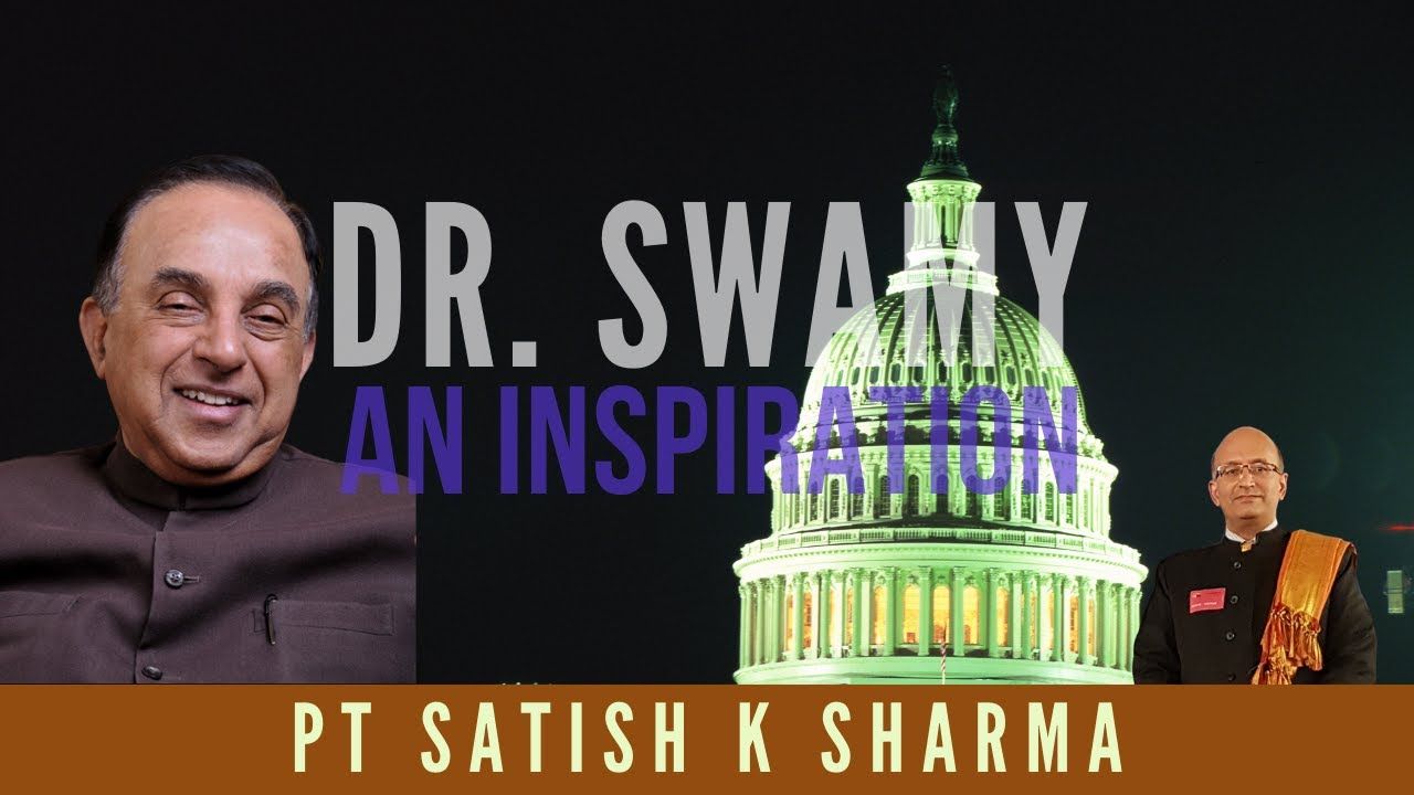 Pt Satish K Sharma shares insights on his interactions with Dr. Swamy ...
