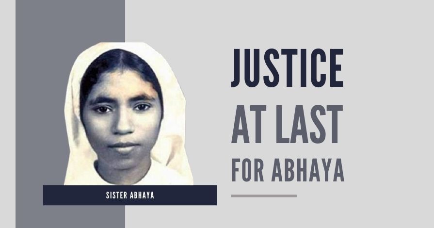 Catholic priest, nun sentenced to life in Sister Abhaya murder case ...