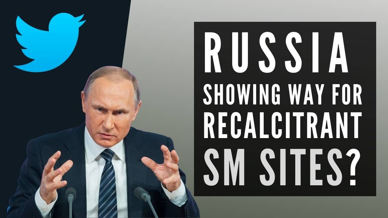 Putin squeezes Twitter. Imposed slowdown in Russia until mid-May; no ...