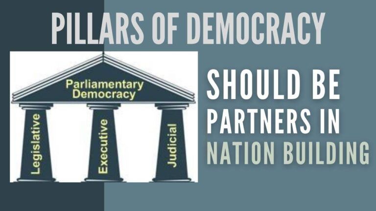 Pillars of democracy should be partners in nation building - PGurus