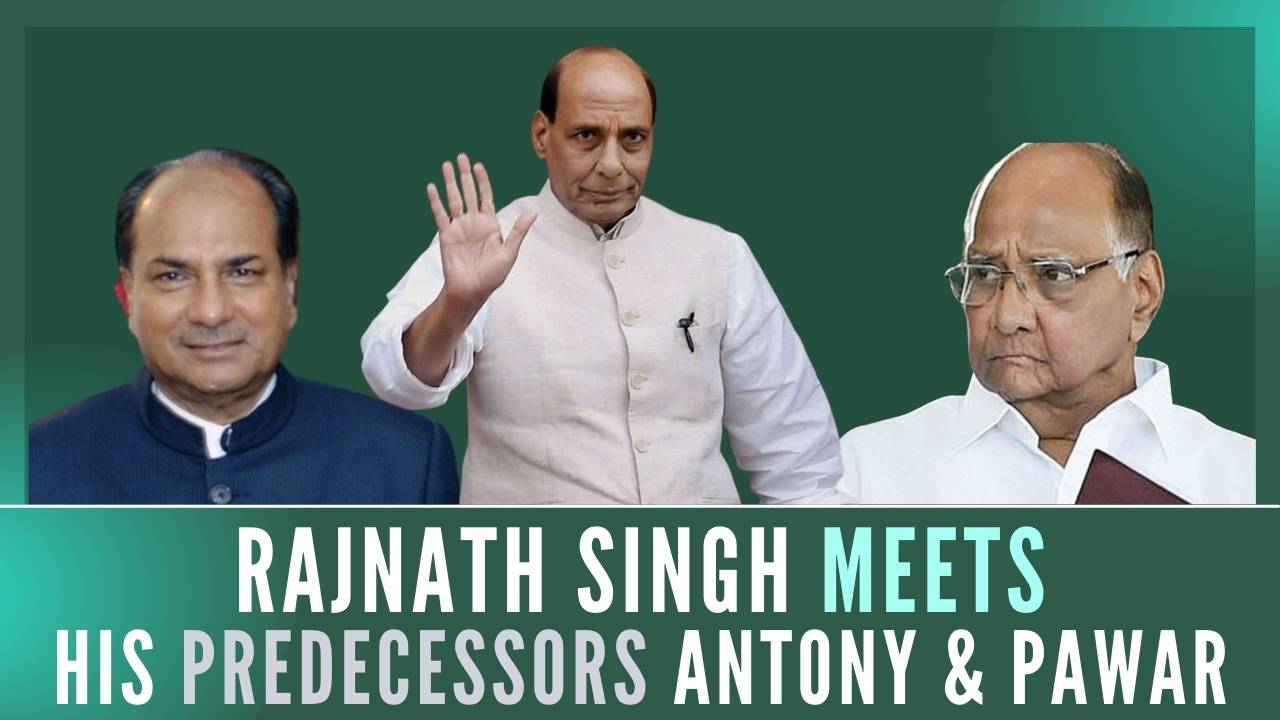 With India-China border stand-off, Defence Minister Rajnath Singh meets ...