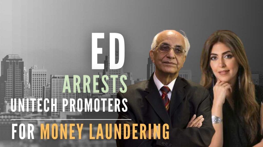 Enforcement Directorate arrests Unitech founder Ramesh Chandra ...