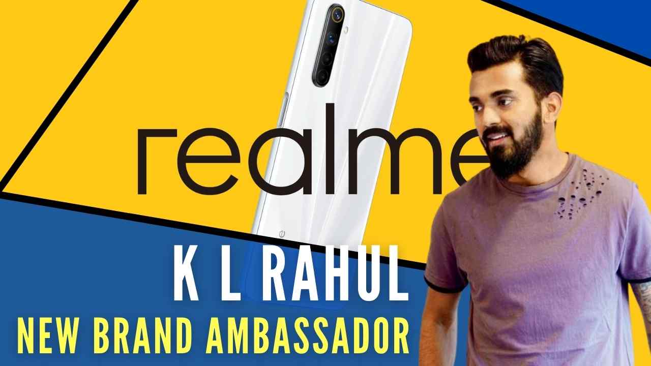 Chinese smartphone manufacturer Realme announces Indian cricketer K L ...