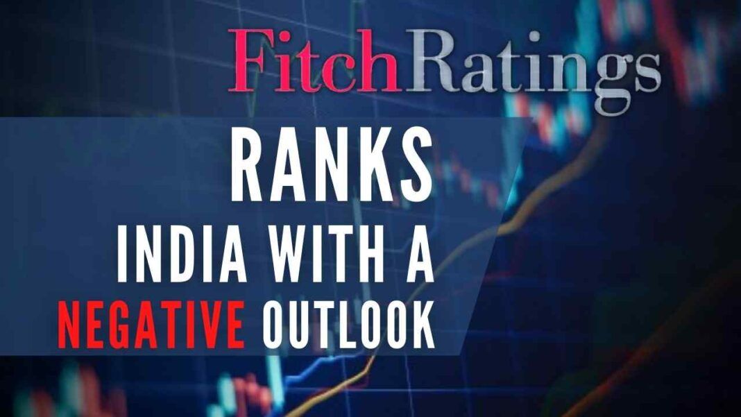 Despite claims of growth by India, Fitch ranks India as BBB- with a ...