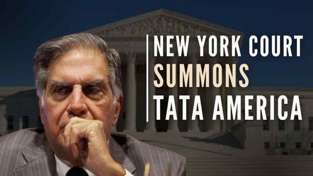 New York court summons Tata America over alleged failure to raise 500 ...