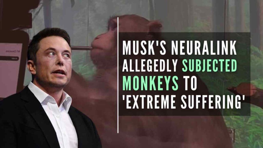Elon Musk’s-owned Neuralink tested on monkeys, causes brain hemorrhage ...