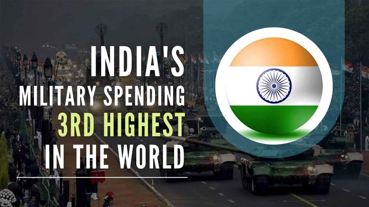 India’s military spending third highest in the world, up by 0.9 percent ...