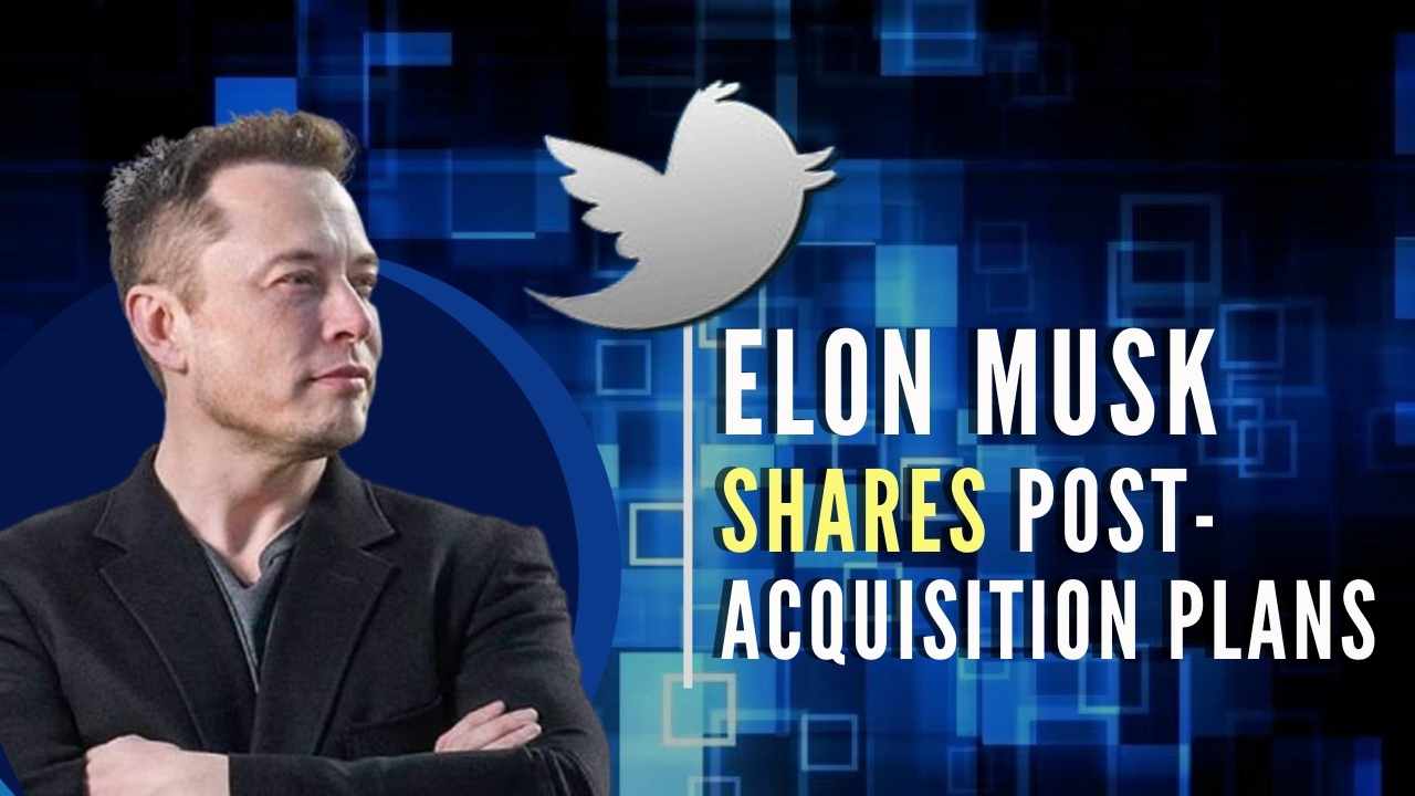 Musk shares post-acquisition plans, thinks he can double Twitter's ...