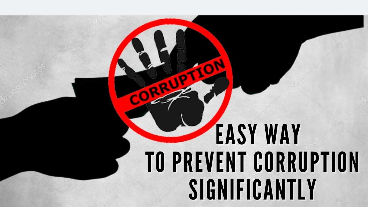 An easy way to prevent corruption significantly - PGurus