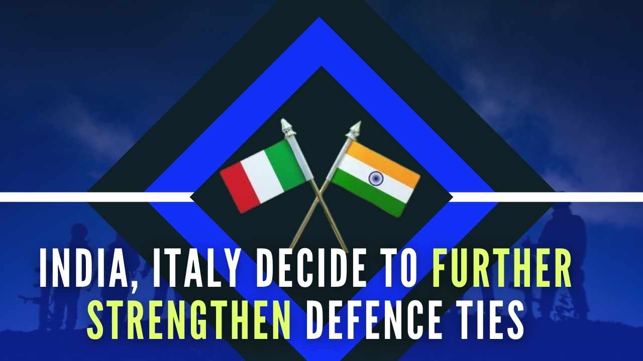 India-Italy Military Cooperation Group meeting: Strategic and ...