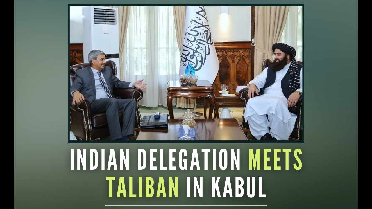 India engages with the Taliban to discuss humanitarian assistance - PGurus