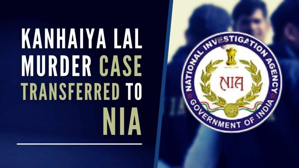 Udaipur District court transfers Kanhaiya Lal murder case to NIA - PGurus