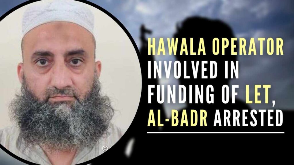Hawala operator for terror outfits LeT and Al-Badr held in Delhi - PGurus