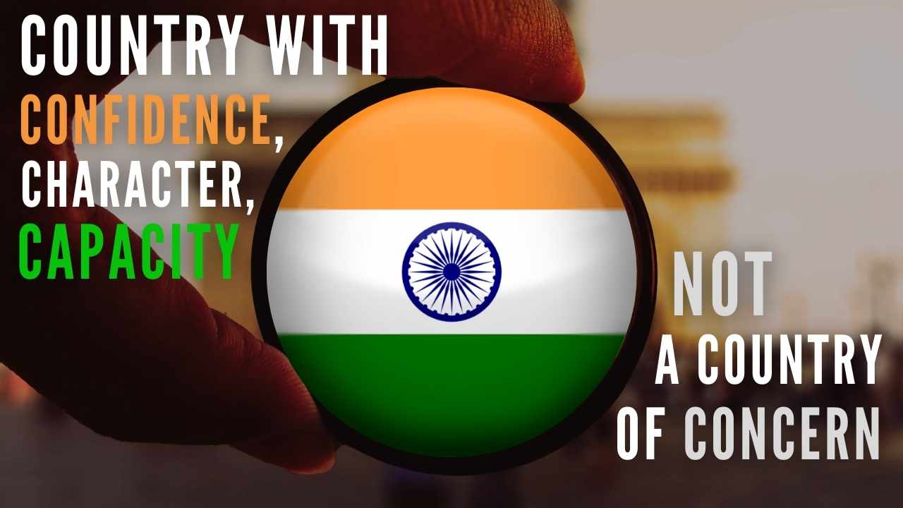 India - A country with confidence, character, and capacity and not a ...