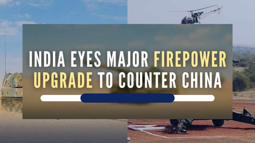 Indian Army to increase firepower along Chinese border. 100 Howitzers ...