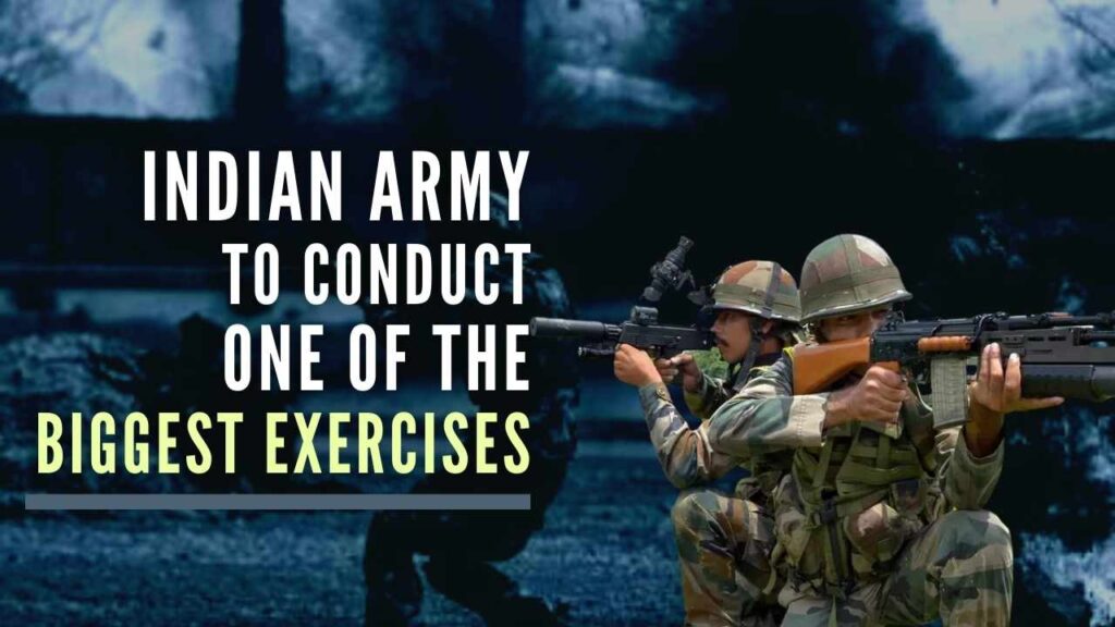 Offensive formations of Indian Army to conduct one of biggest exercises ...