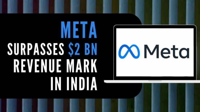 Meta surpasses the $2 billion revenue mark in India - PGurus