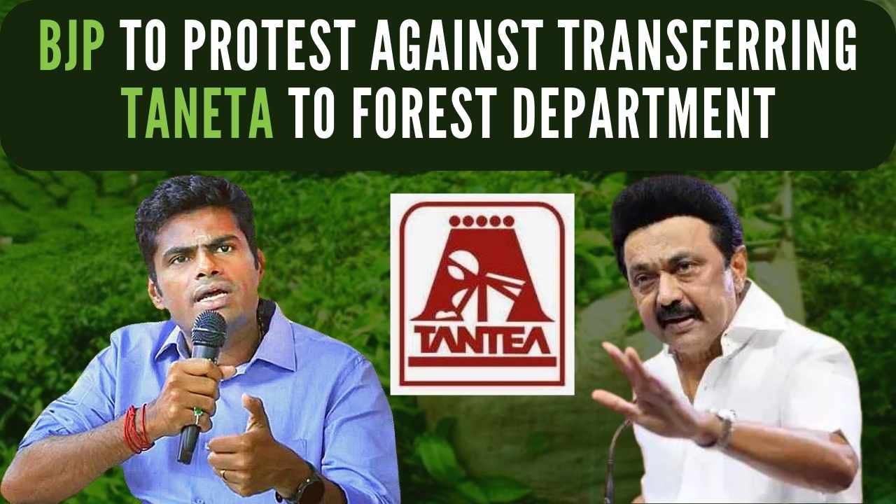 Tamil Nadu BJP to protest against transferring TANETA to Forest ...
