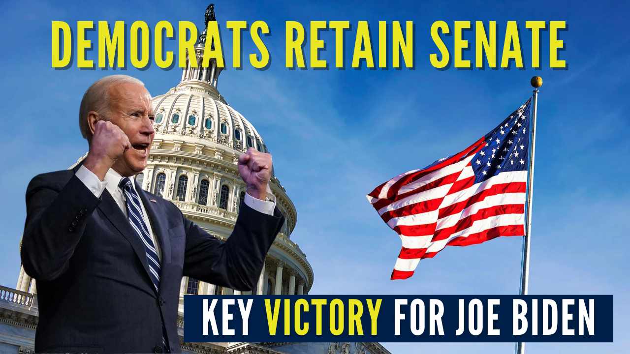 US midterm elections: Key victory for Joe Biden as Democrats retain ...