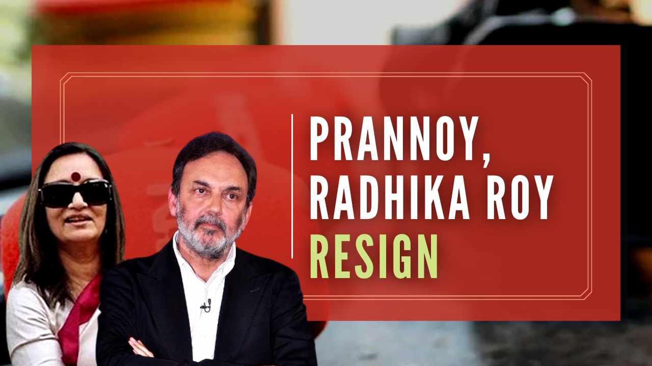 New NDTV Board Accepts Prannoy & Radhika Roy's Resignation