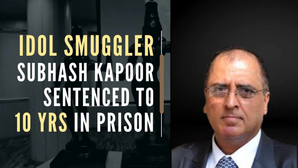 Tamil Nadu temples Idol smuggler & New York-based art gallery owner Subhash Chandra Kapoor ...