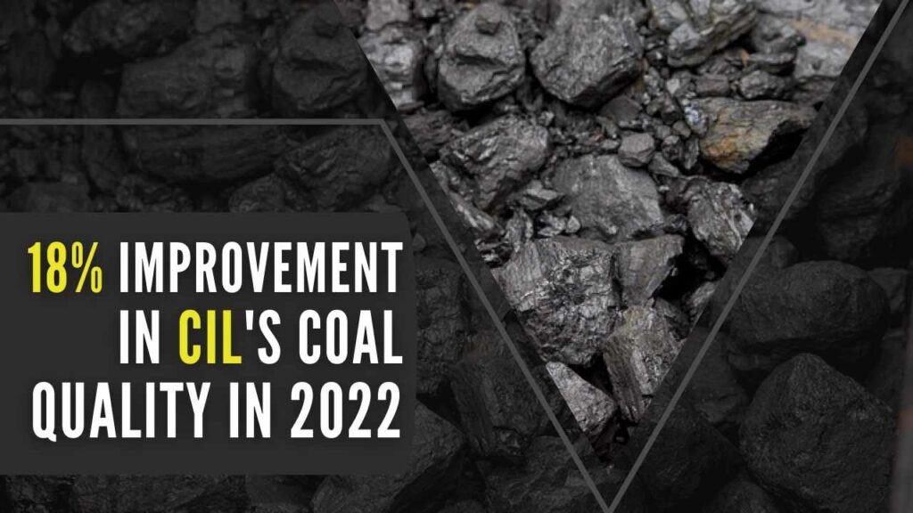 CIL's Coal Quality Jumps to 69%; Sees Improvement of 18% YoY: Coal Ministry