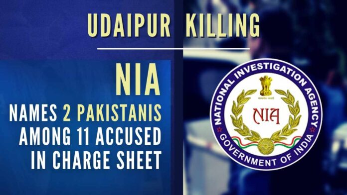 Kanhaiya Lal Killing: NIA Names 2 Pakistanis Among 11 Accused