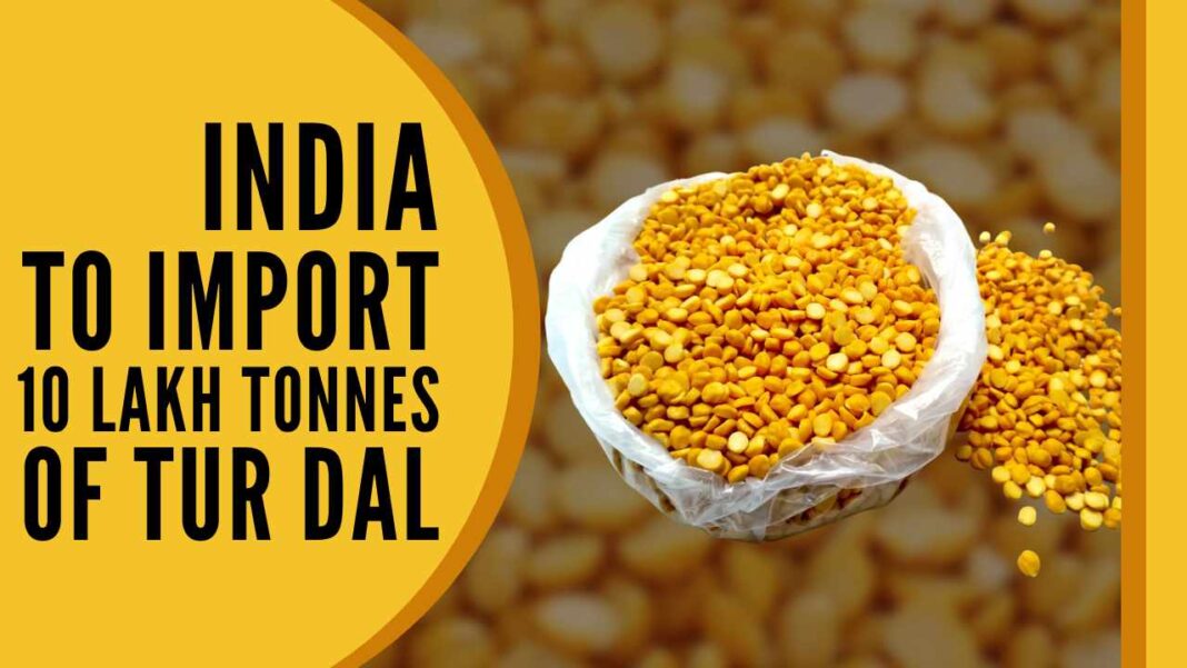 India to Import 10 Lakh Tonnes of Tur Dal to Control Shortfall