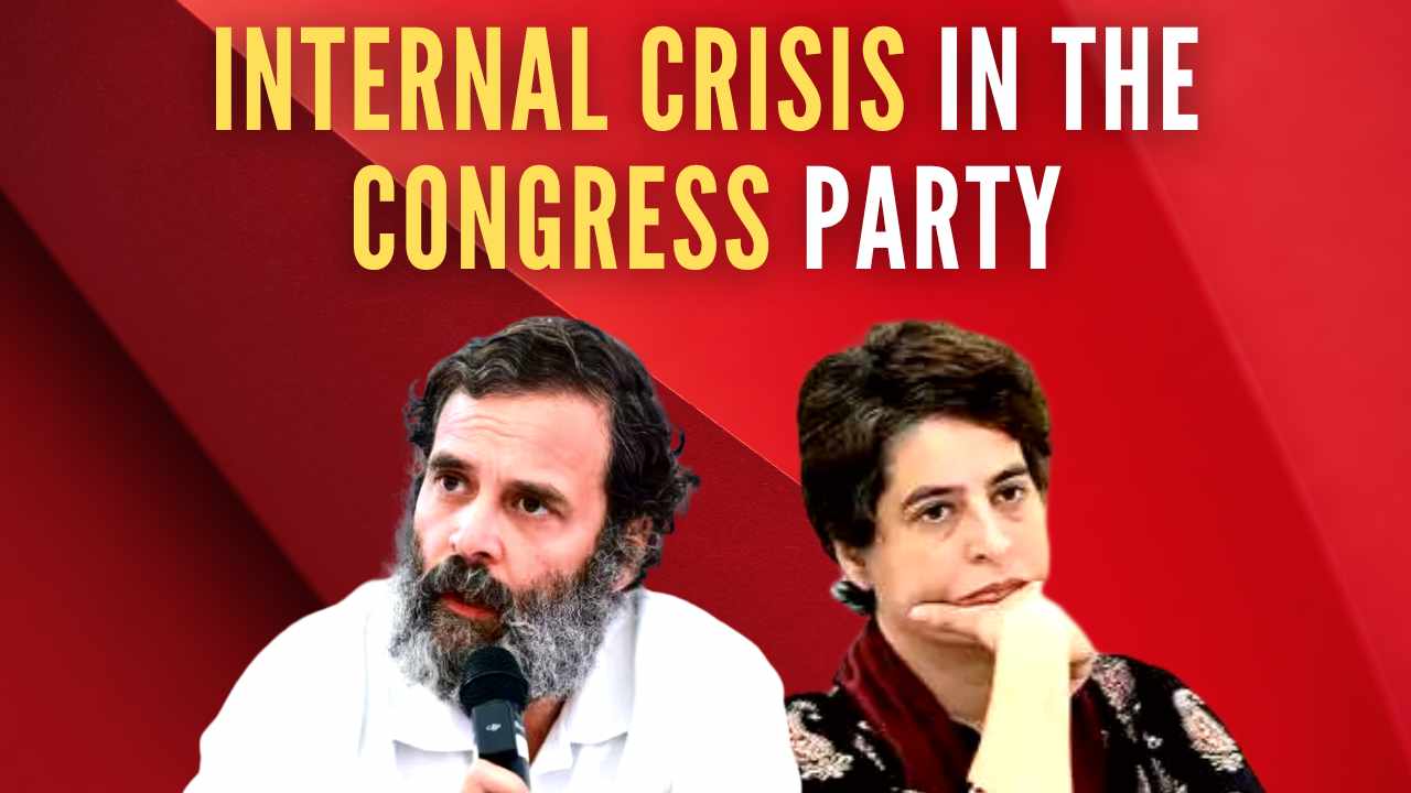 Internal Crisis in the Congress Party