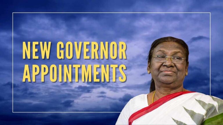 New Governor Appointments