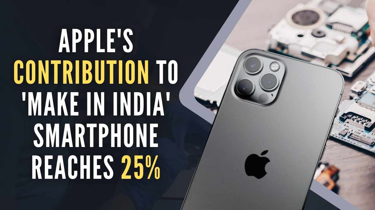 Apple’s ‘Made in India’ Smartphone Shipments Rose 65% YoY in 2022