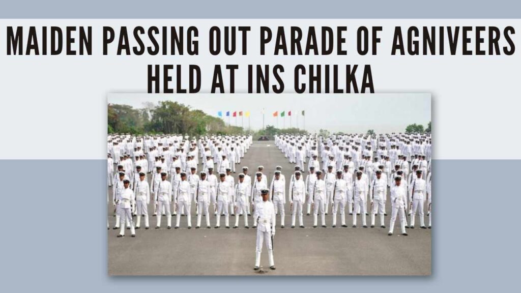 Historic Passing Out Parade of Navy's 1st Batch of Agniveers