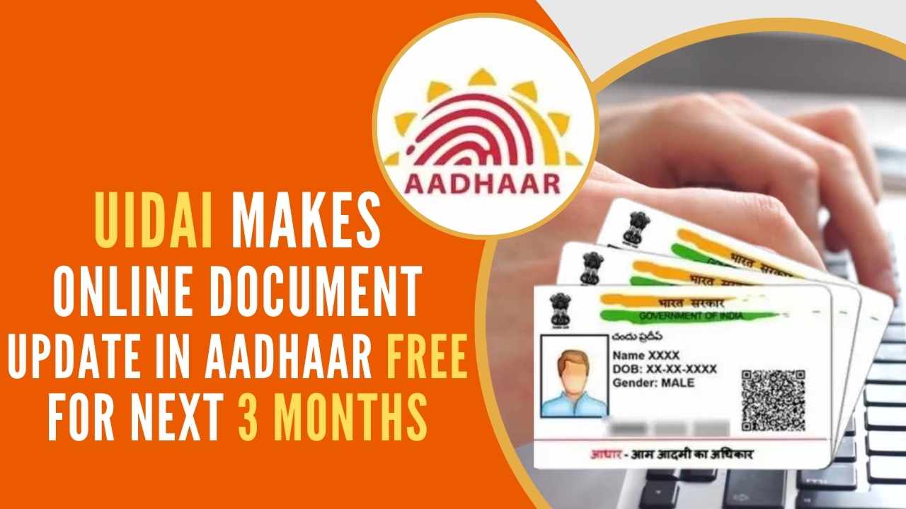 UIDAI to Allow Free Updation of Aadhaar Documents